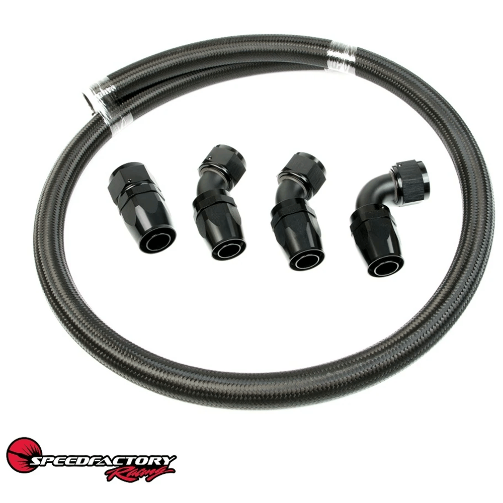 Garage16 - SpeedFactory -16an Race Radiator Hose & Fitting Kit - Universal