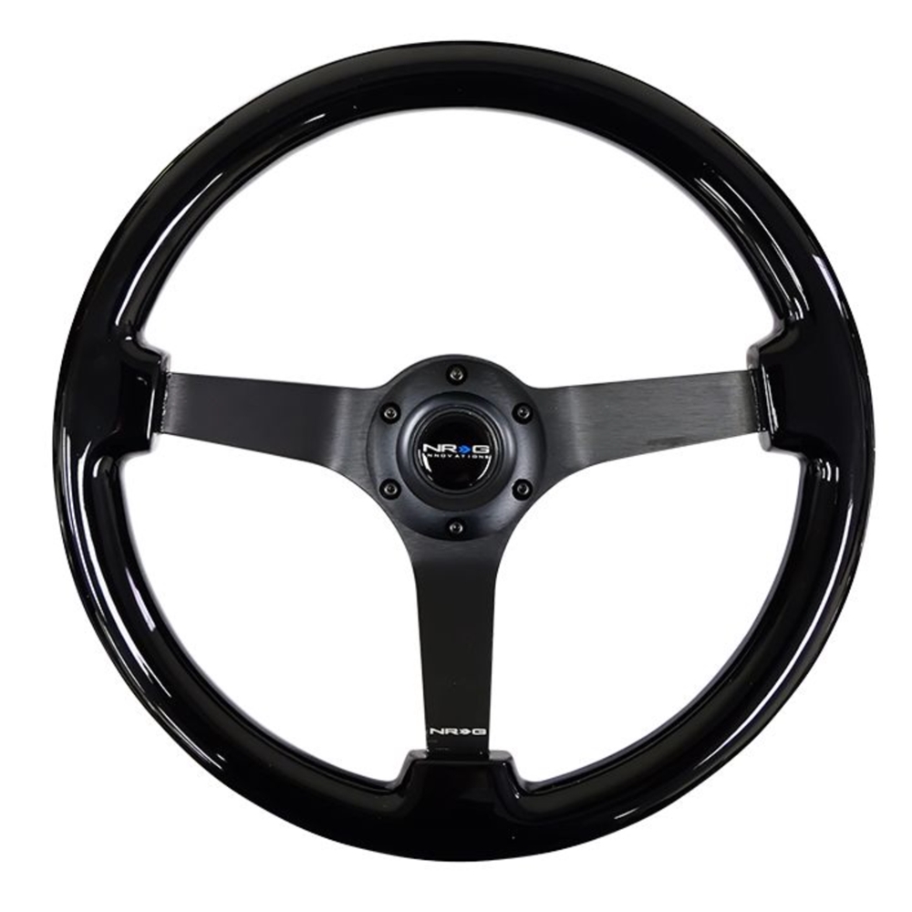 Garage16 - Reinforced Steering Wheel - Classic Black Wood Grain Wheel ...